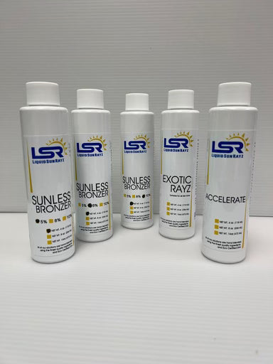 LSR Everyday tanning sample kit – LiquidSunRayz